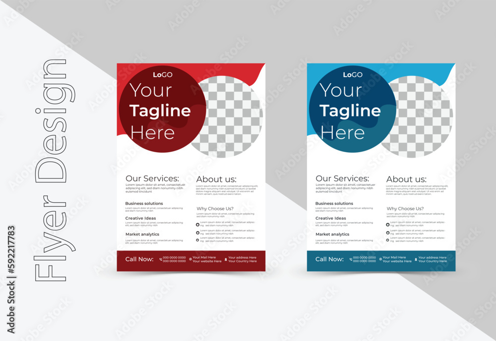 Corporate business flyer template design. Corporate Business Conference ...