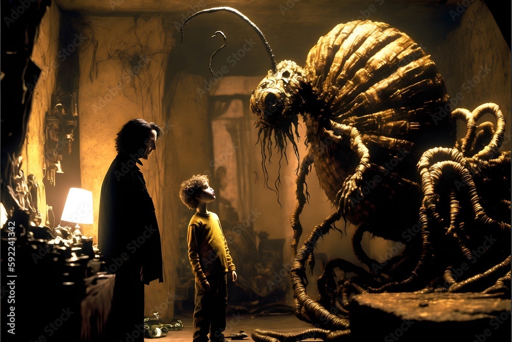 35mm film production still of the 1999 biopunk splatter horror film tim ...