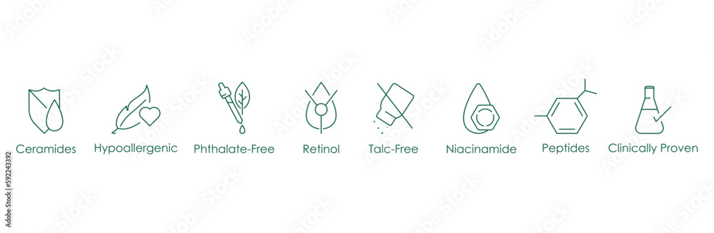 ceramides, hypoallergenic, phthalate free, retinol, talc free ...