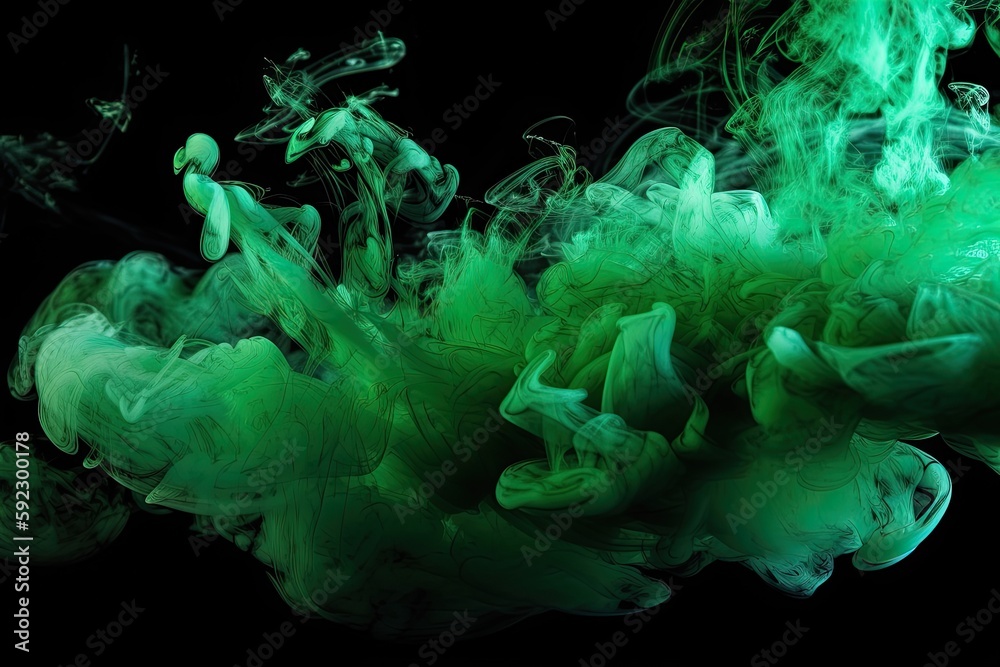 Mysterious Green Smoke Explosion: Unveiling the Particle Dispersion of ...