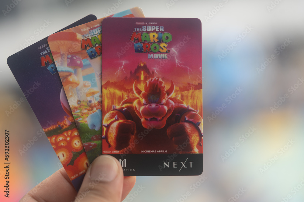 Bangkok, Thailand - April 13, 2023 : The M Generation Next card. New ...