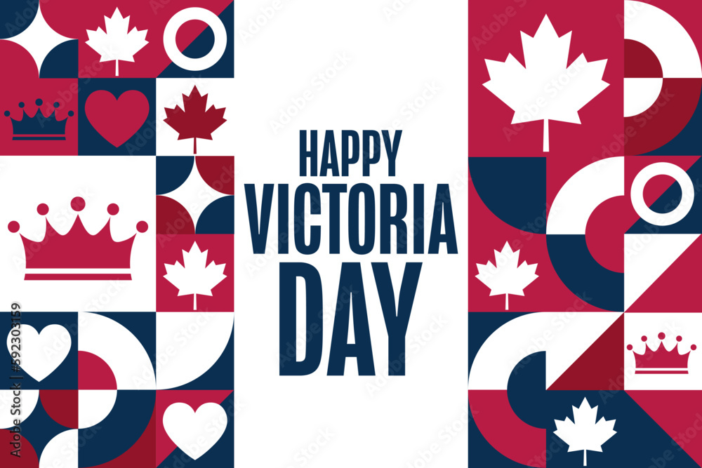Happy Victoria Day. Holiday concept. Template for background, banner ...
