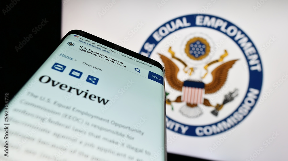 Stuttgart, Germany - 04-04-2023: Mobile phone with website of Equal ...