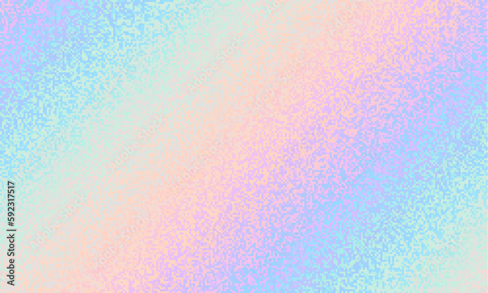Pattern of a random small dots. Noise gradient background. Horizontal ...