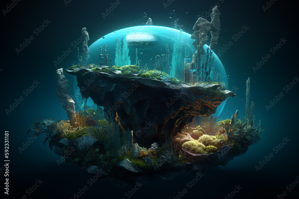 Mysterious abyss symbolizes importance of protecting the environment on ...