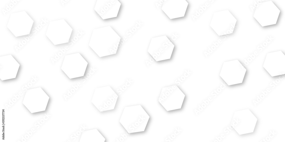 Hexagon concept design abstract technology background. Modern simple style hexagonal graphic ...