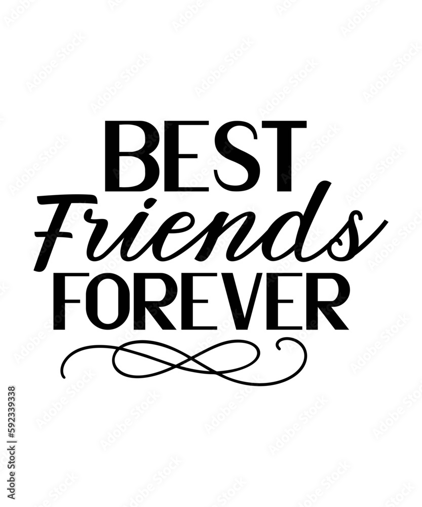 Friendship SVG Bundle, Best Friends SVG, Friends SVG, Bestie Svg, Bff ...