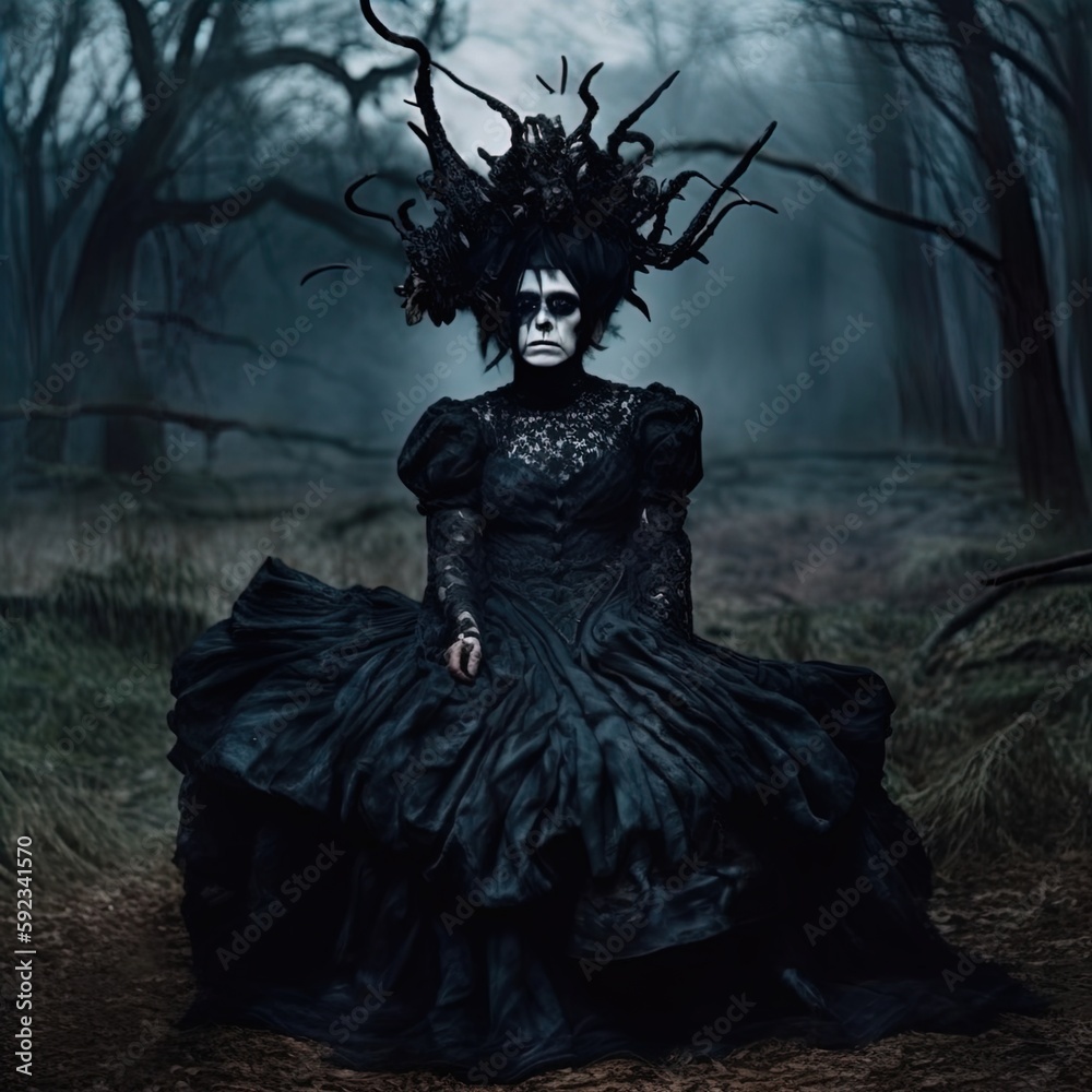 A horrifying demonic creature in the woods. Great for stories which ...