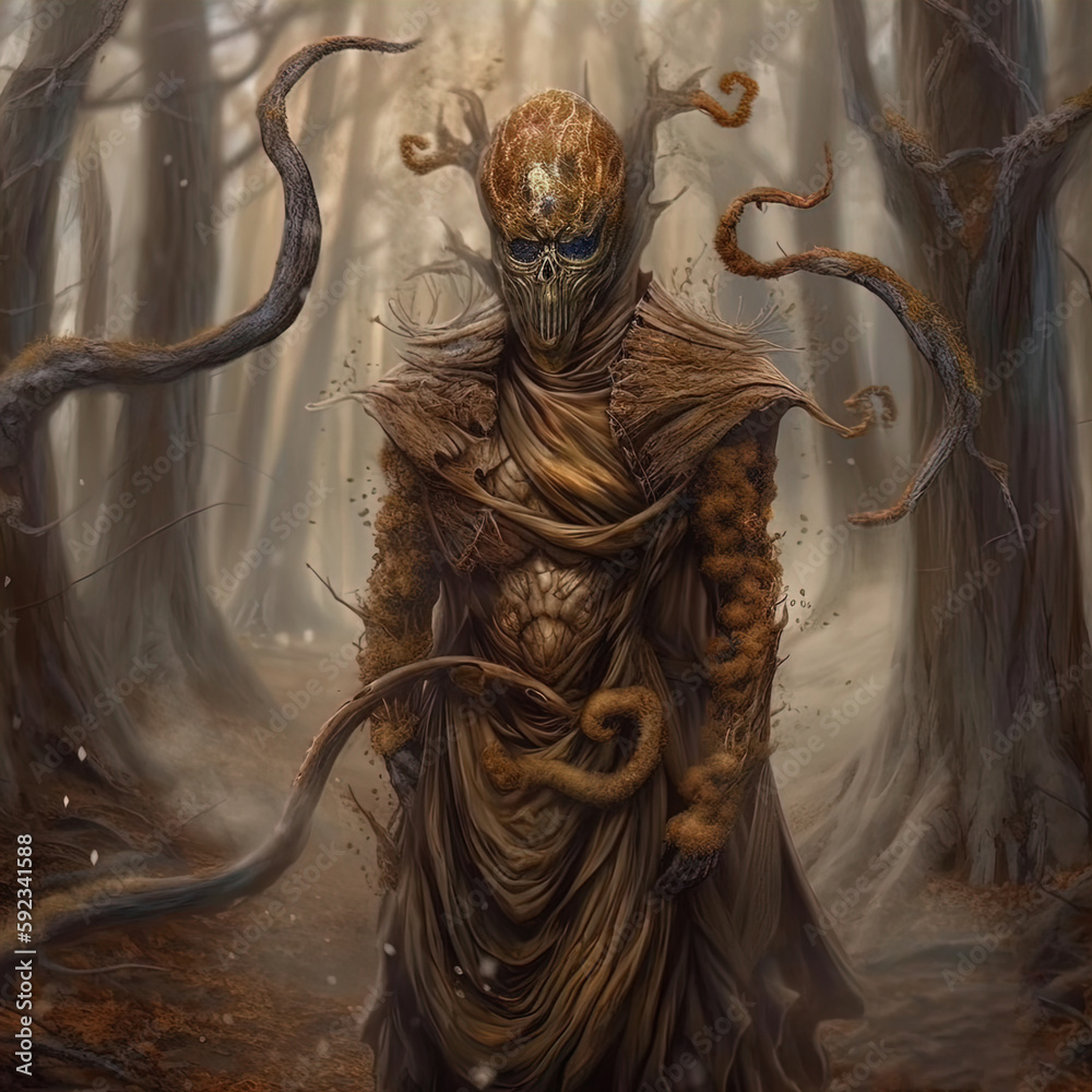 A horrifying demonic creature in the woods. Great for stories which ...