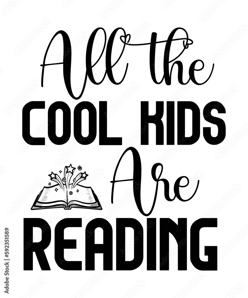 Vetor de Reading SVG Bundle, Book Svg, Books SVG Bundle, Book Lover svg ...