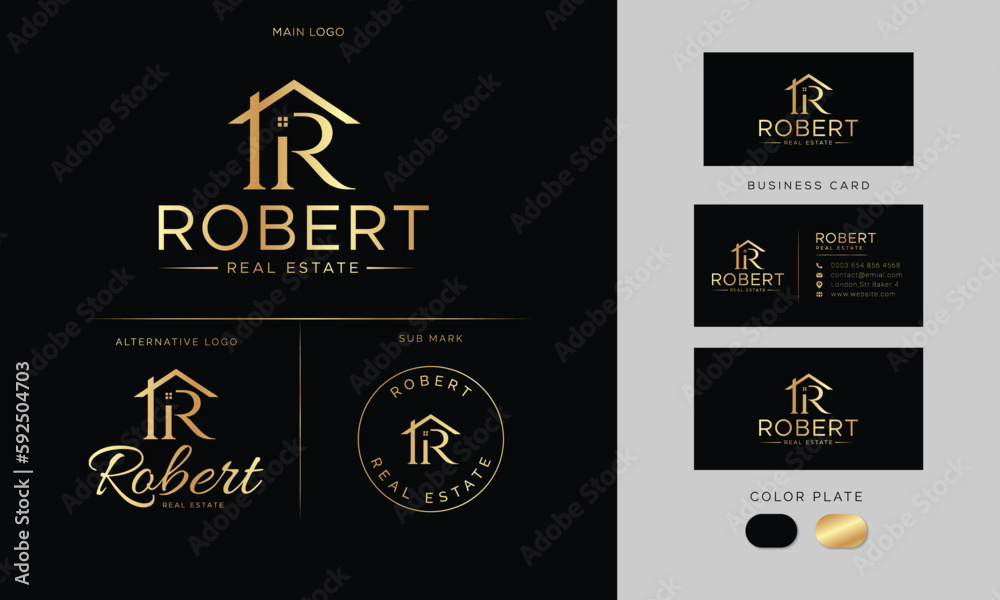 Real estate logo. Realtor logo. property logo design vector template ...