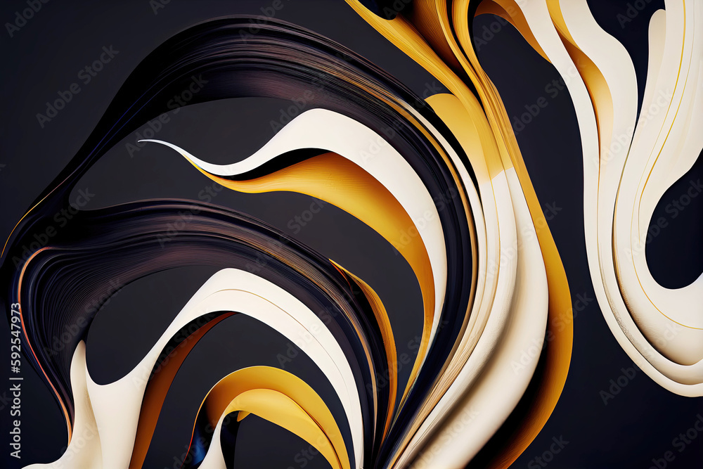 Abstract minimalist wallpaper design header background (Generative AI ...