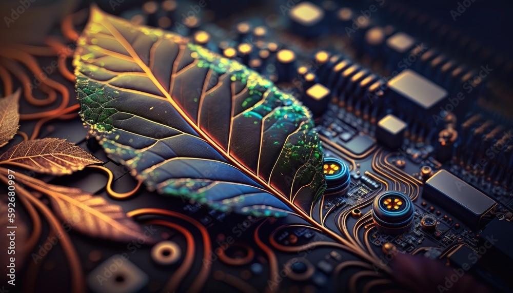 Electronic board, electronic board background, modern electronic ...