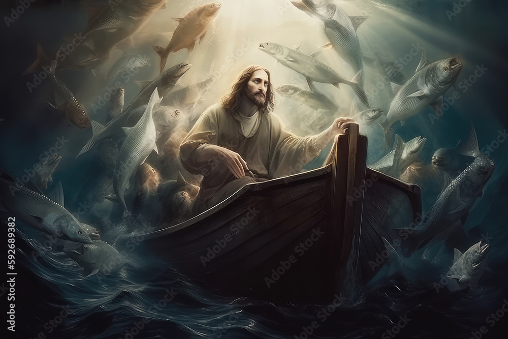 Christianity, religion, and biblical ideas. Jesus Christ, the Son of ...