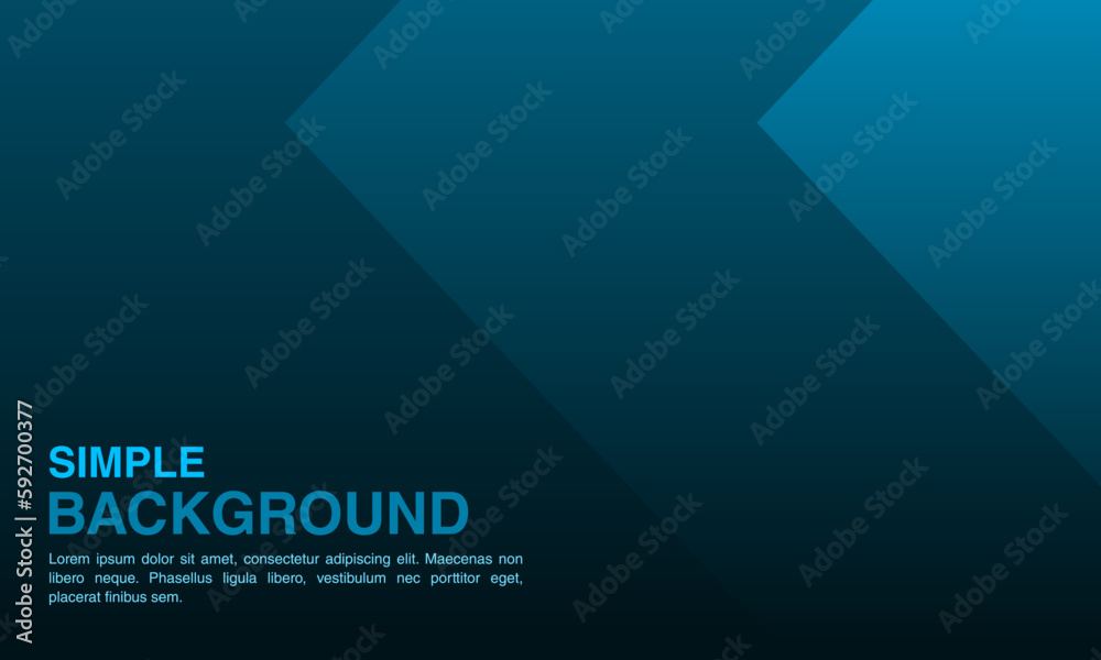 Abstract blue background for presentation, backdrop, etc Stock Vector ...
