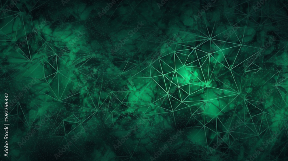 ภาพประกอบสต็อก Emerald green gem kryptonite texture, background banner ...