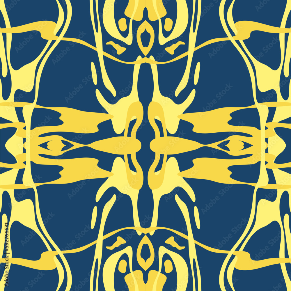 Traditional Ukrainian colors are yellow and blue. Abstract background ...