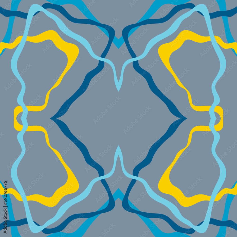 Traditional Ukrainian colors are yellow and blue. Abstract background ...