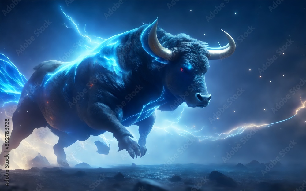 Bull Run Concept, Investment and Growth, Stock Market, Crypto Stock ...