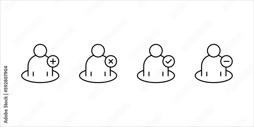 hiring icon set. Thin line recruitment icon from startup and strategy ...