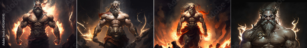 Hephaestus in Greek mythology is the god of fire, the most skilled ...