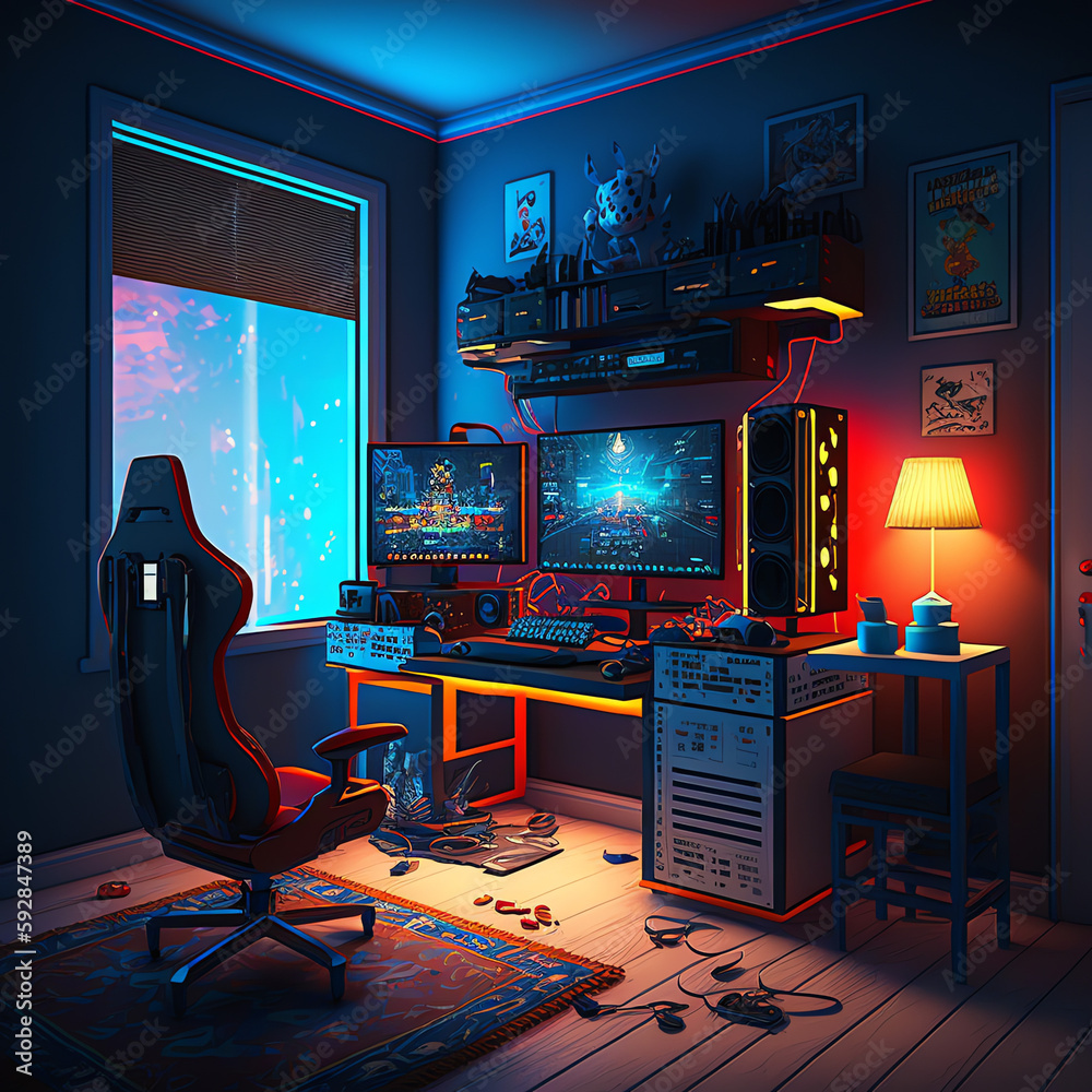 Ultimate Gaming Haven: Unwind in Style with Our Cool Gamers Chair and ...