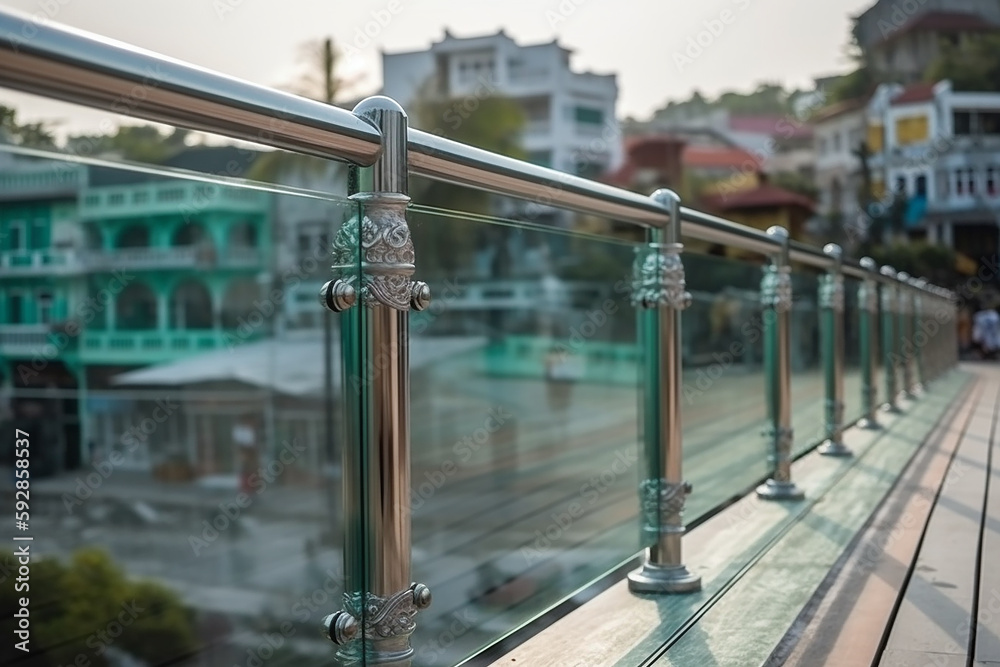 tempered laminated glass railing balustrade panels frameless ,safety ...