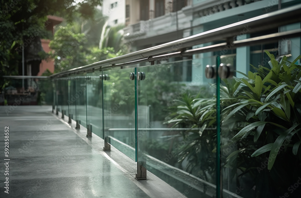 tempered laminated glass railing balustrade panels frameless ,safety ...