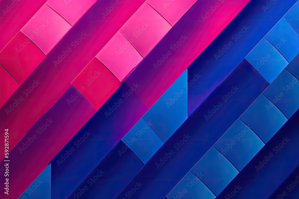 4K Wallpaper with multiple colors transitioning into parallel shades ...