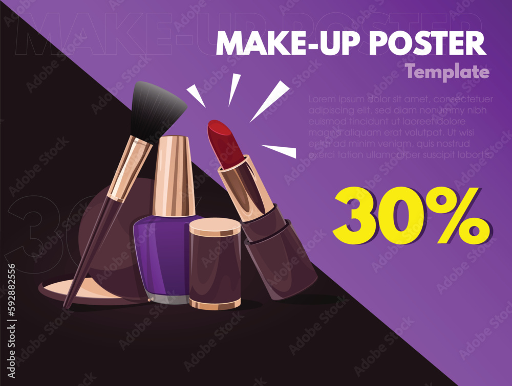 realistic female cosmetic set of PNG vector in a professional and ...
