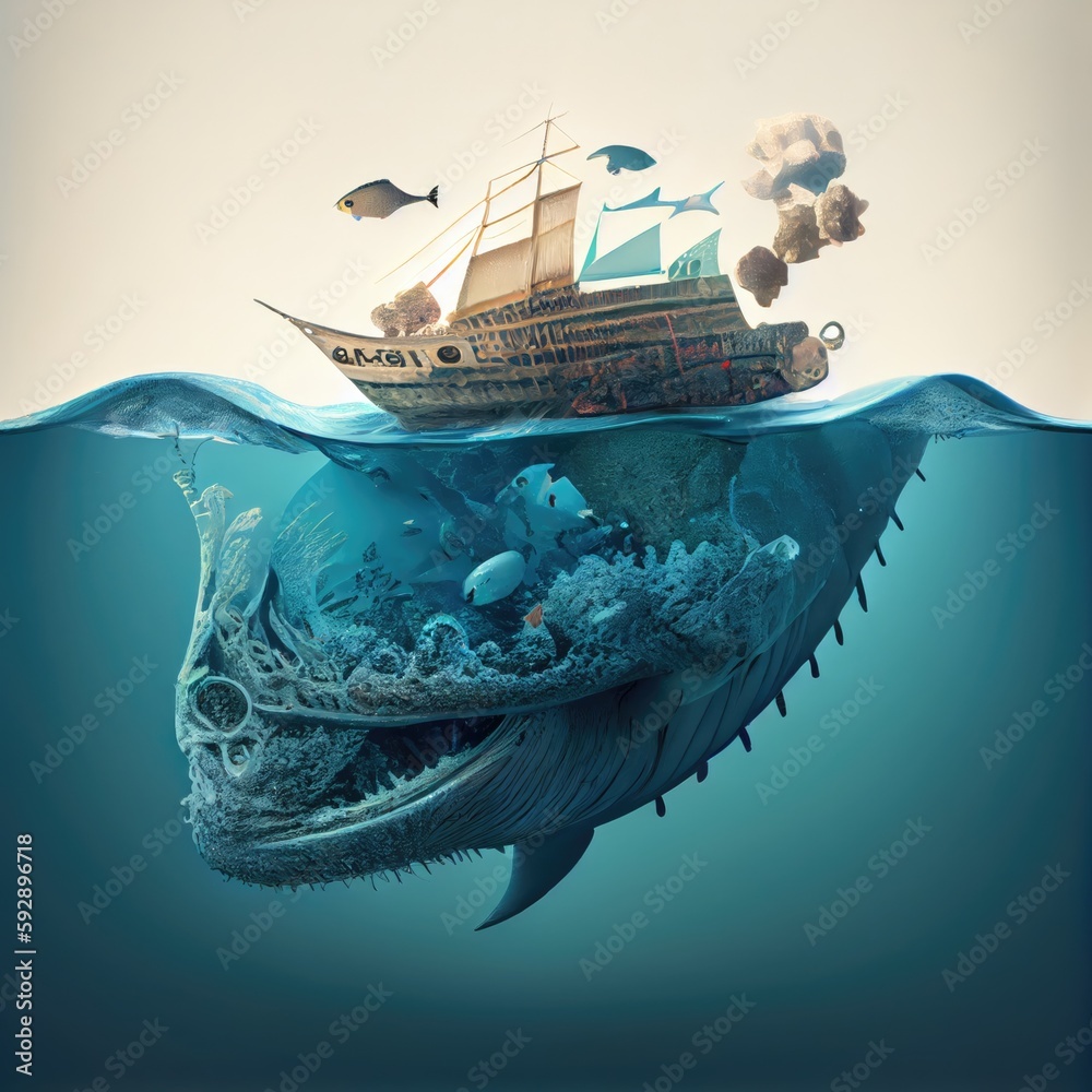 concept use of ocean resources, world environment day and ...
