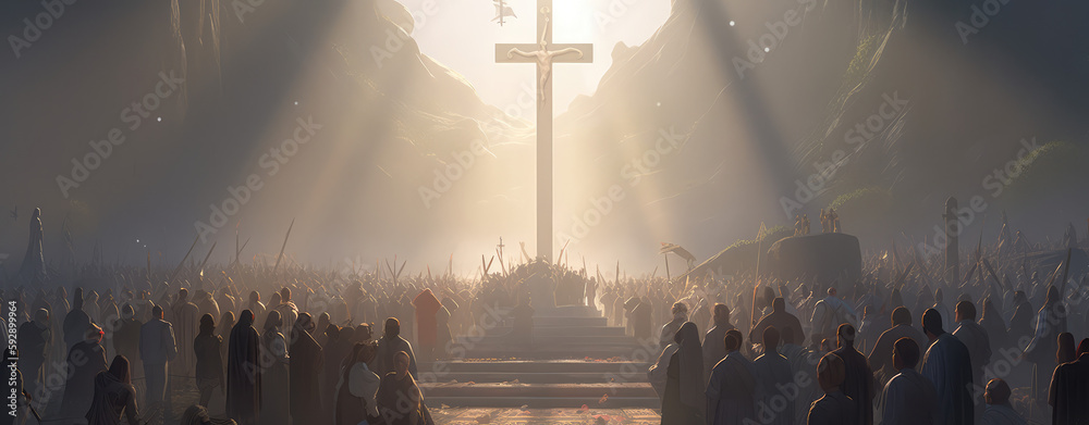 Judgement day. The return of Jesus Christ, Dooms day, Hell and Heaven ...