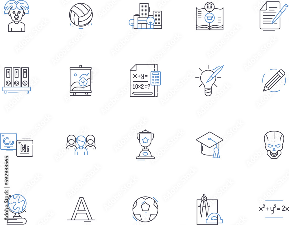 University outline icons collection. University, College, Institution ... University outline icons collection. University, College, Institution ...