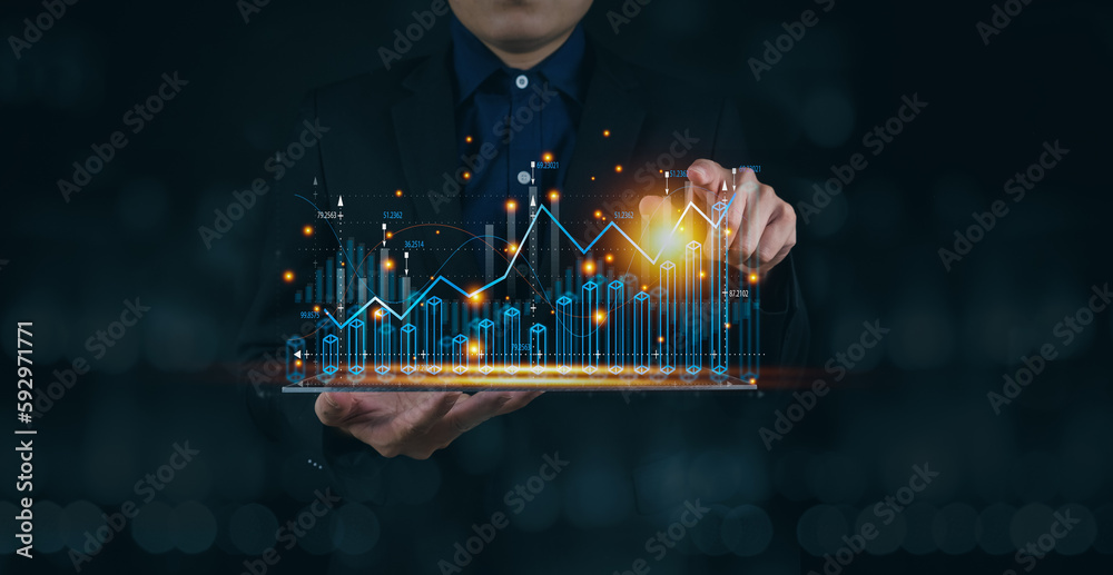 Analysts use AI Measuring in business analytics and data management ...