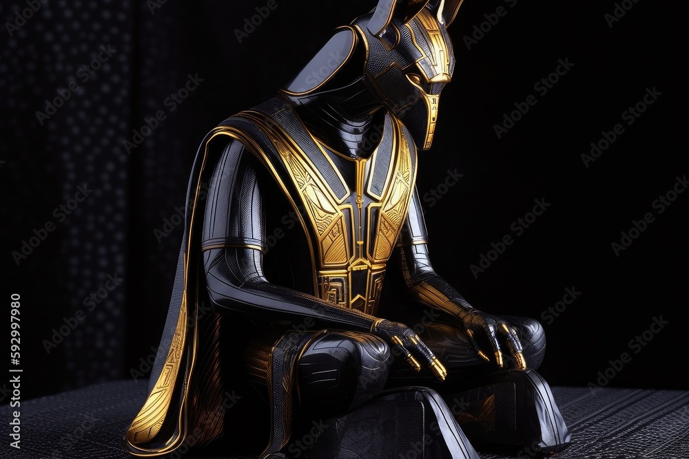 The Enigmatic Anubis: God of Death, Embalming, and Cosmic Knowledge ...
