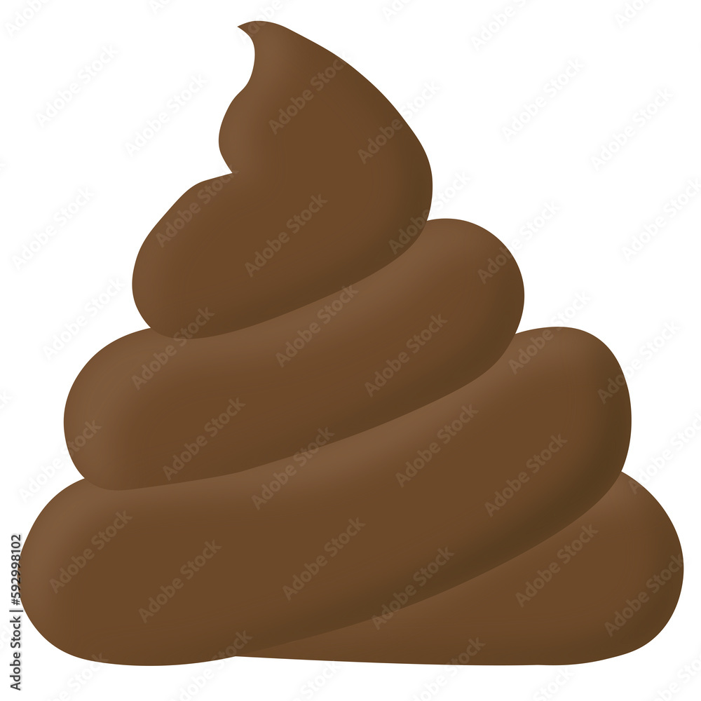 meme emoji poo poo vector png on transparent background Stock ...