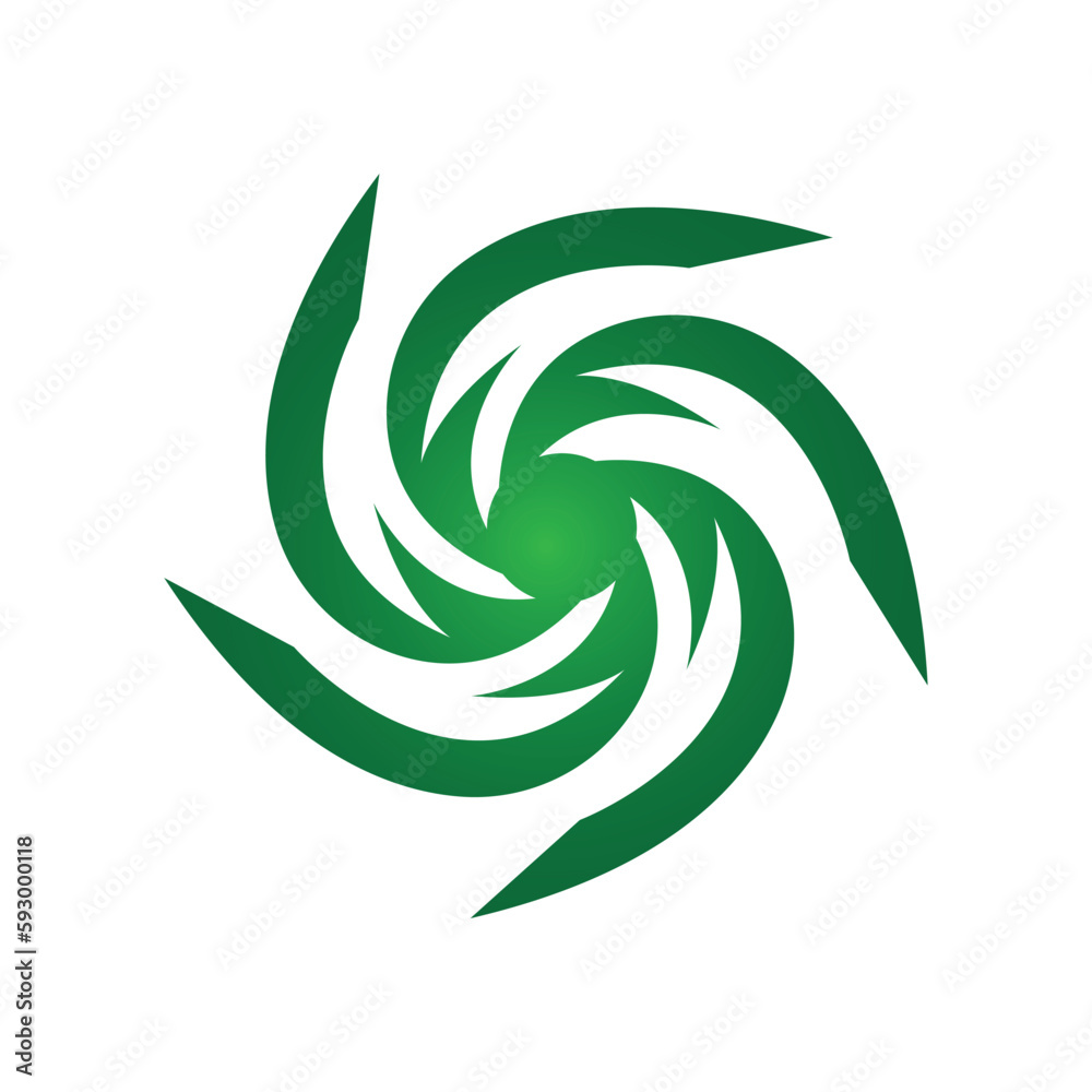 vortex symbol vector illustrator abstract icon logo template design ...