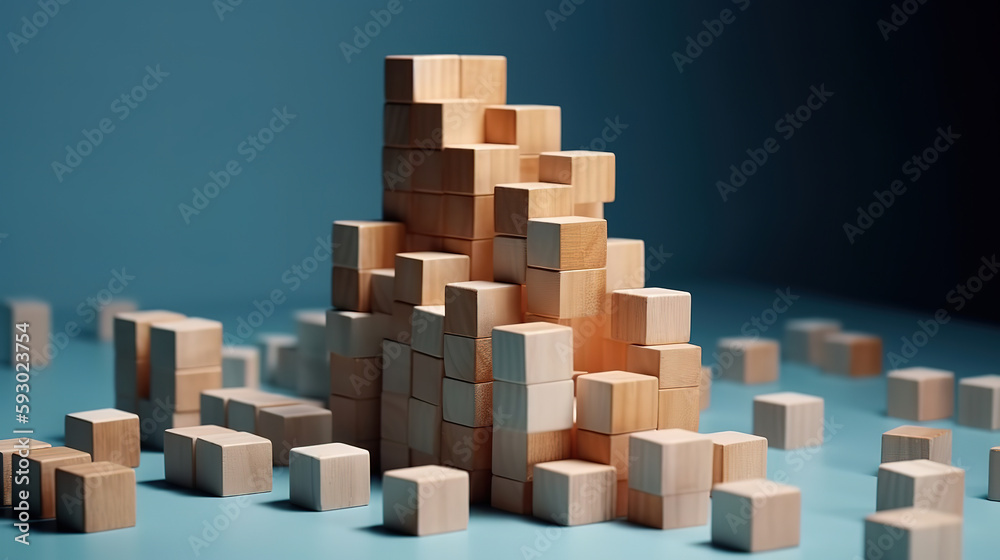 Business growth, development plan concept and business analytics ...