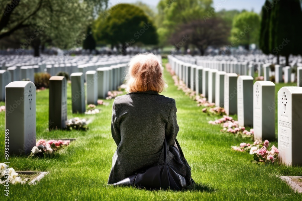 On US Memorial Day, people visit military cemeteries to honor fallen ...