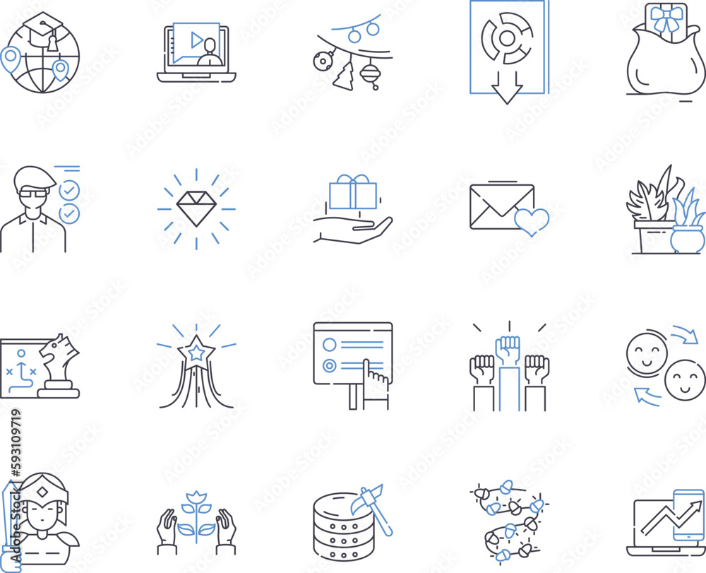 performance art outline icons collection. Performance, Art, Theatre ...
