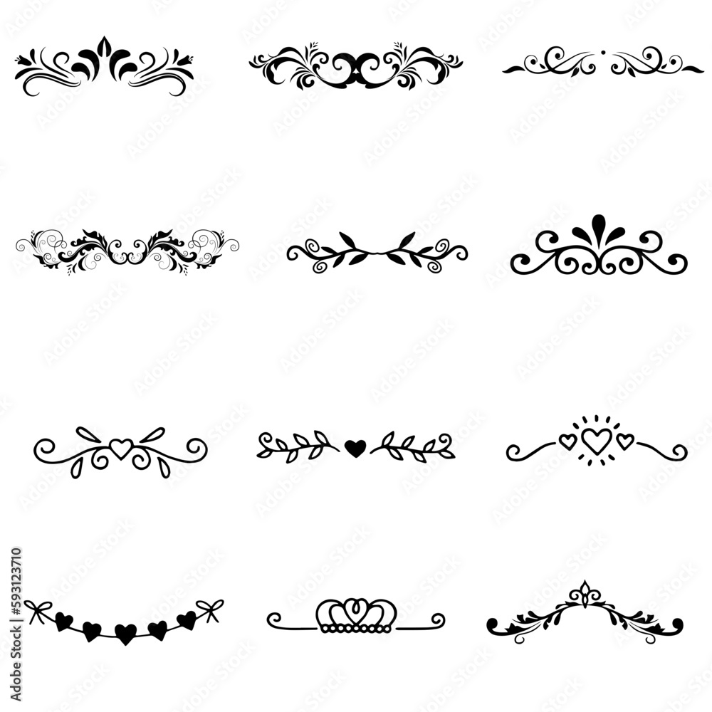 Decorative SVG Design Elements Bundle, Ornaments, Flourish Swirls ... Decorative SVG Design Elements Bundle, Ornaments, Flourish Swirls ...