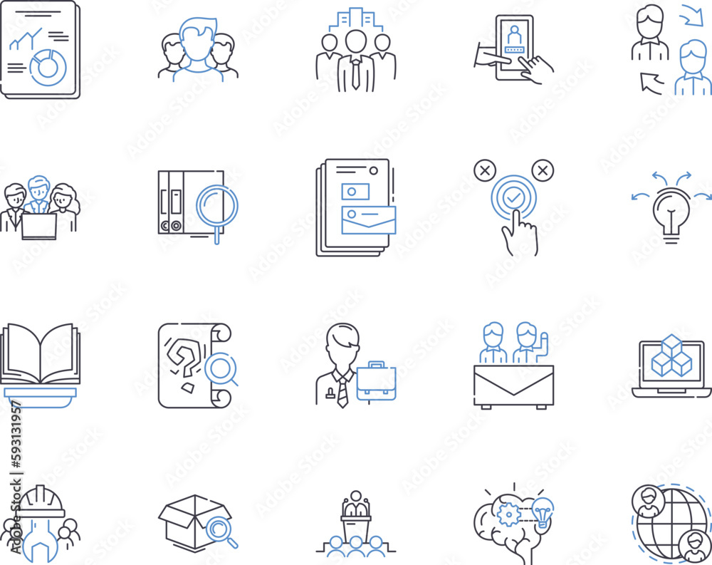 Balanced scorecard outline icons collection. Scorecard, Balanced ... Balanced scorecard outline icons collection. Scorecard, Balanced ...