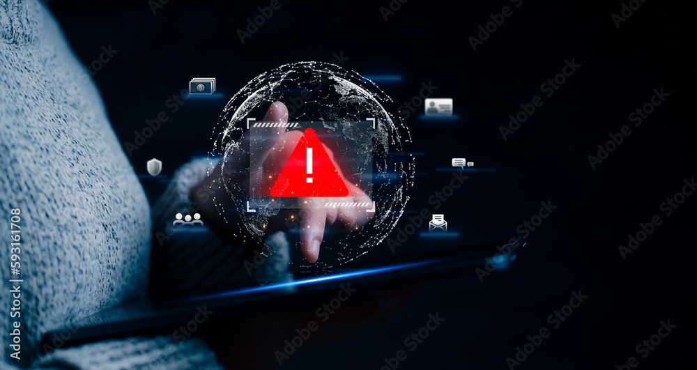 User protecting digital data asset and online transaction from ...