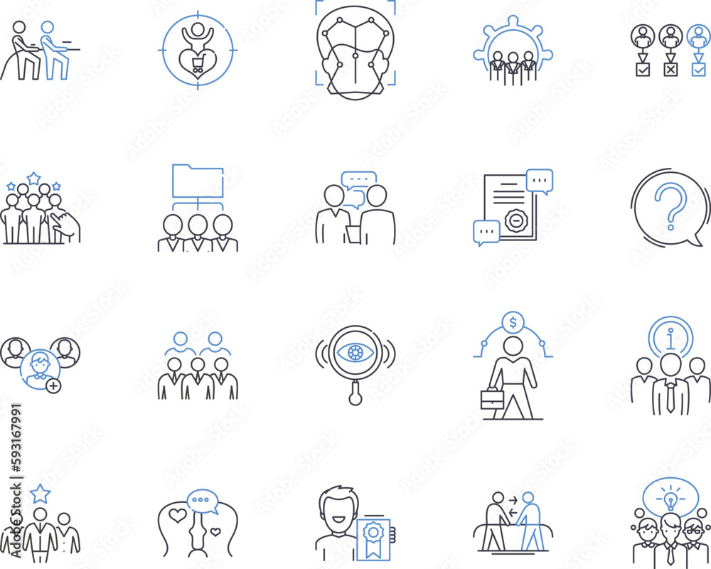 Recognition and rewards outline icons collection. Recognition, Rewards ...