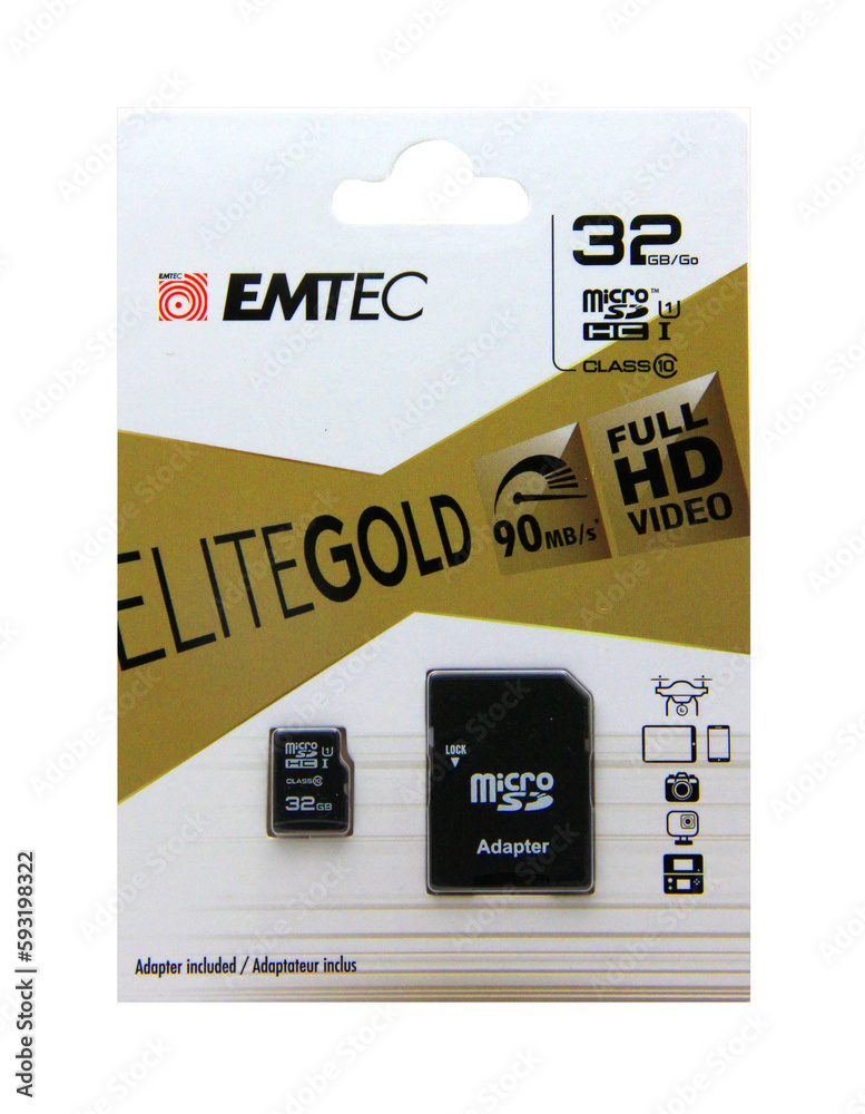 carte pour matériel informatique de chez EMTEC Stock Photo | Adobe Stock