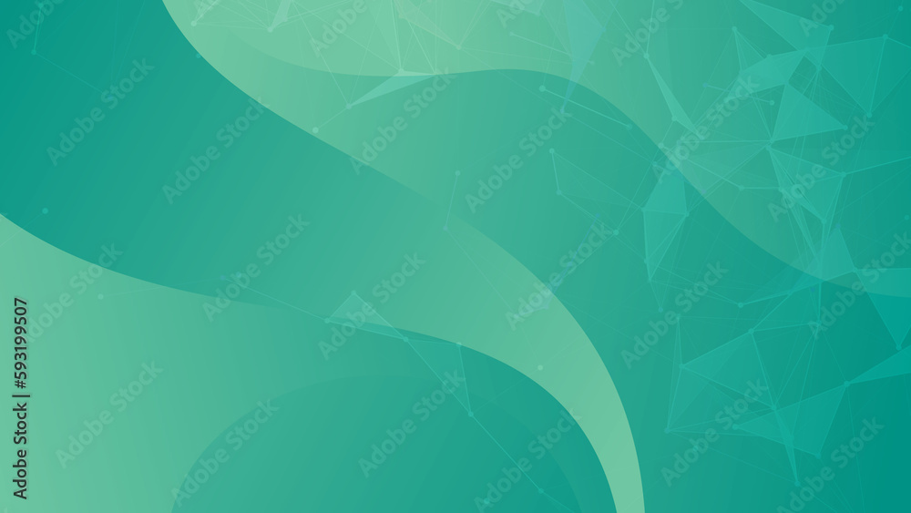 Turquoise wave abstract digital and print background with Lines and ...