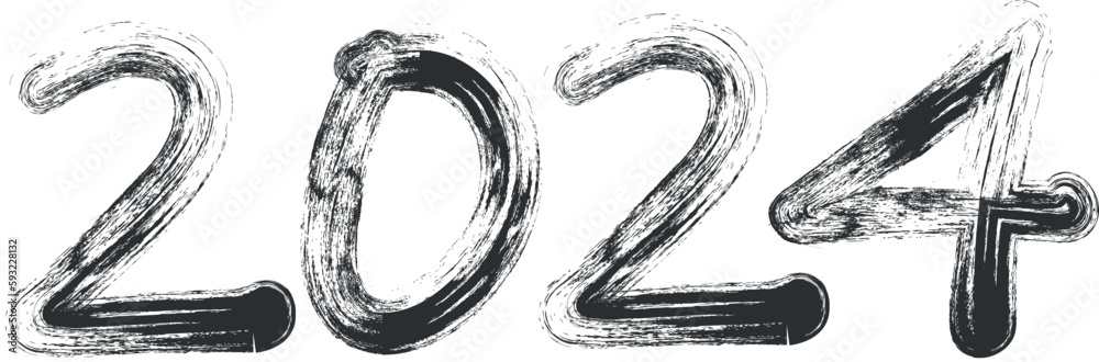 Vetor de Tyre track numbers . Grunge texture . Screen print . Vector ...