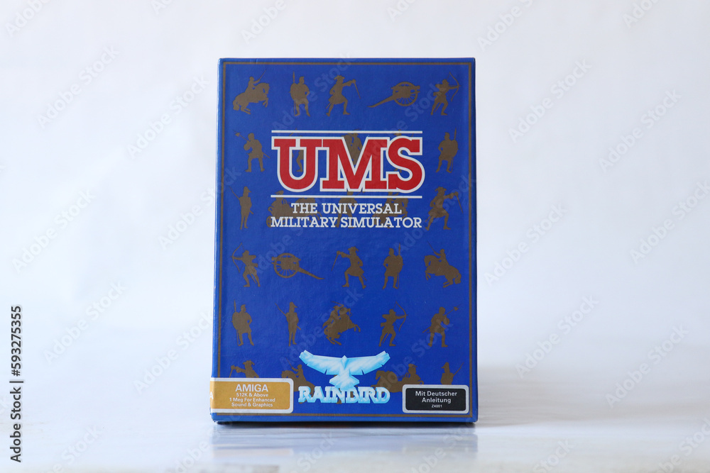 BERLIN - FEBRUARY 12, 2022: Vintage Retro Video Game UMS - THE ...