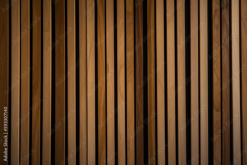 Vertical wooden slats texture, ideal for interior design and ...