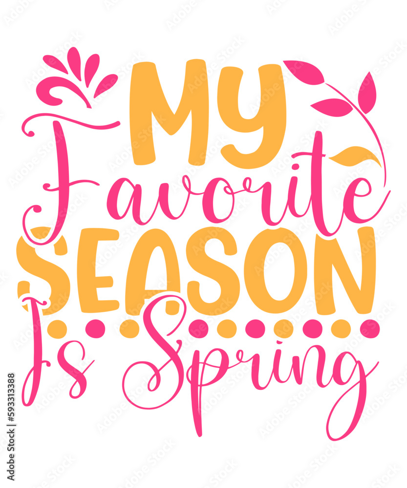 Spring svg bundle, Easter svg, Welcome spring svg, Flower svg, Spring ...